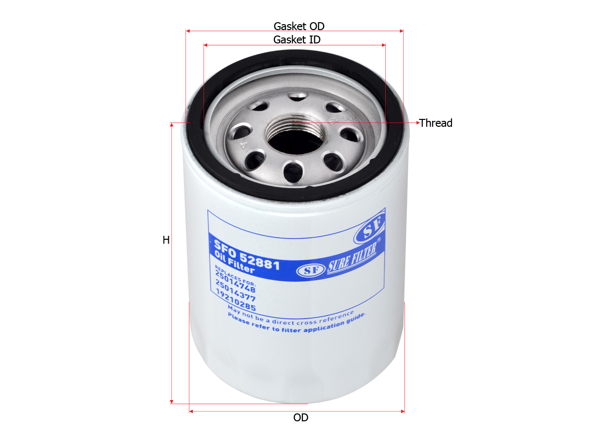 Sure Filter SFO 52881 | Sure Filter