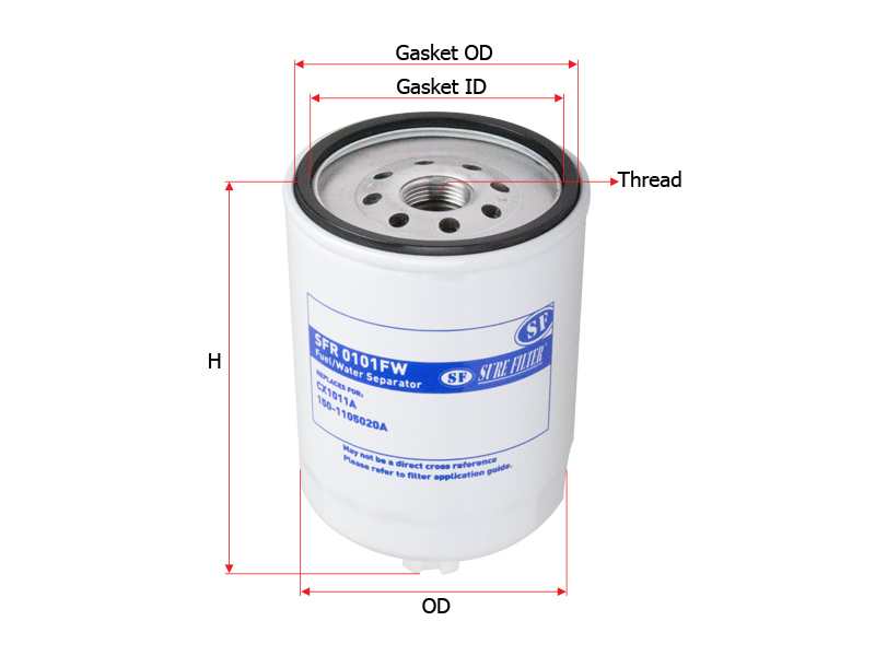 Sure Filter SFR 0101FW | Sure Filter