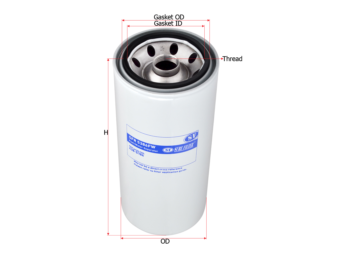 Sure Filter SFR 5386FW | Sure Filter